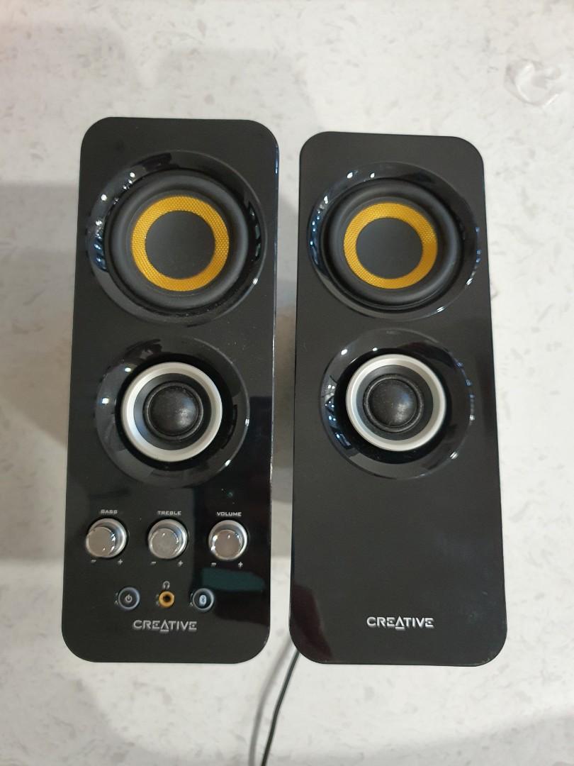 Creative T30 wireless 2.0 speakers, Audio, Soundbars, Speakers ...