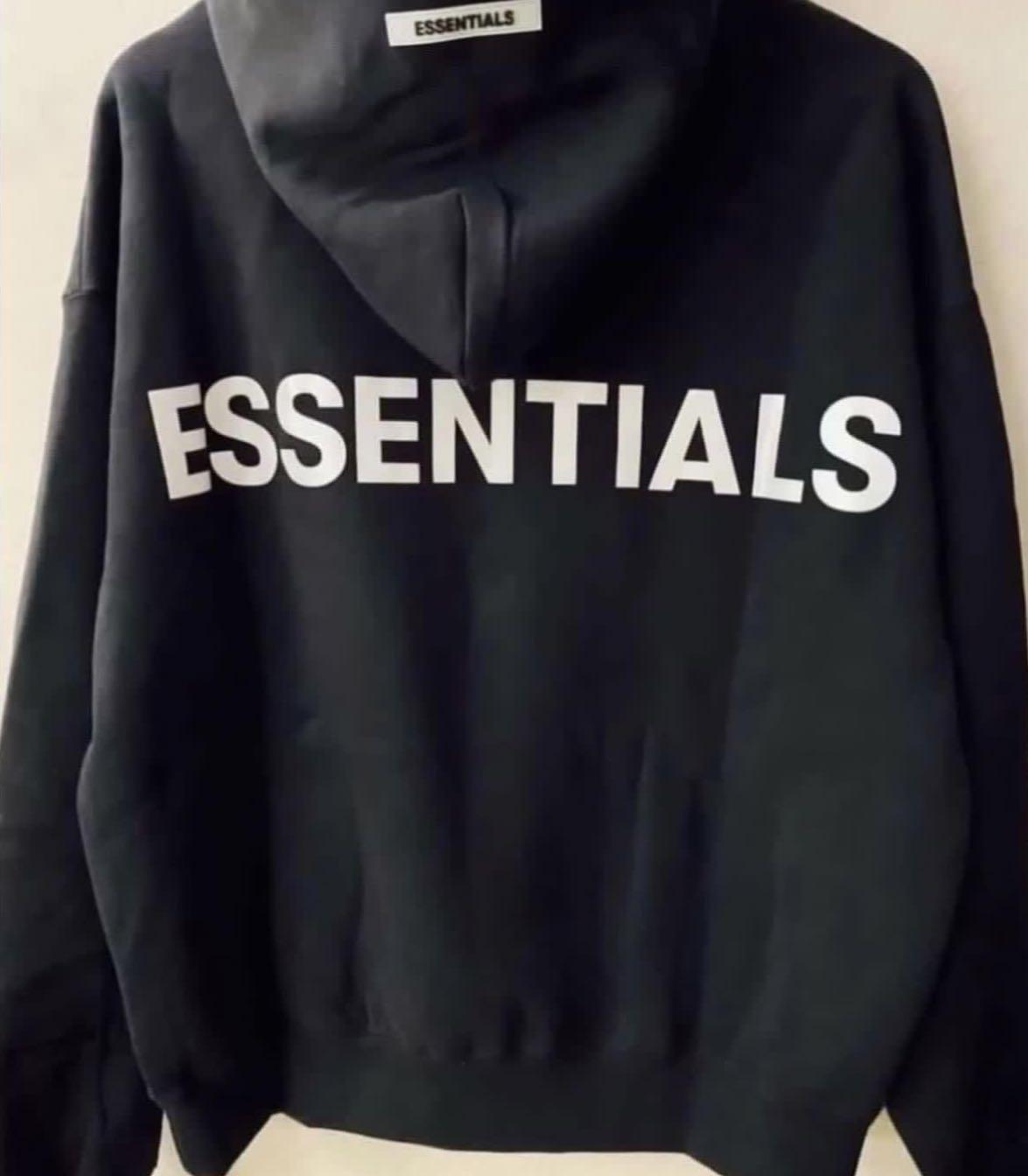 FEAR OF GOD (FOG) ESSENTIALS HOODIE, Men's Fashion, Tops & Sets ...