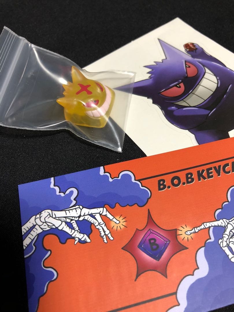 Gengar Artisan Keycap from BOB Keycaps, Computers & Tech, Parts ...