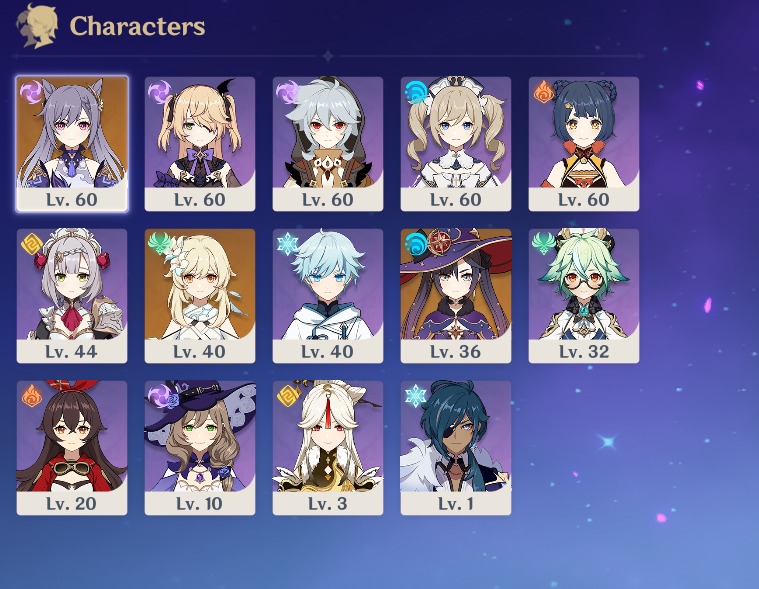 Genshin Impact - AR35 Keqing + Mona (End Game account), Video Gaming ...