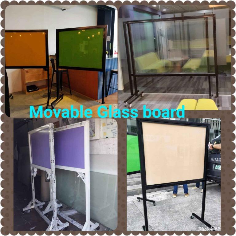 GlassBoard with CorkBoard and Frame GlassBoard CorkBulletinBoard ...