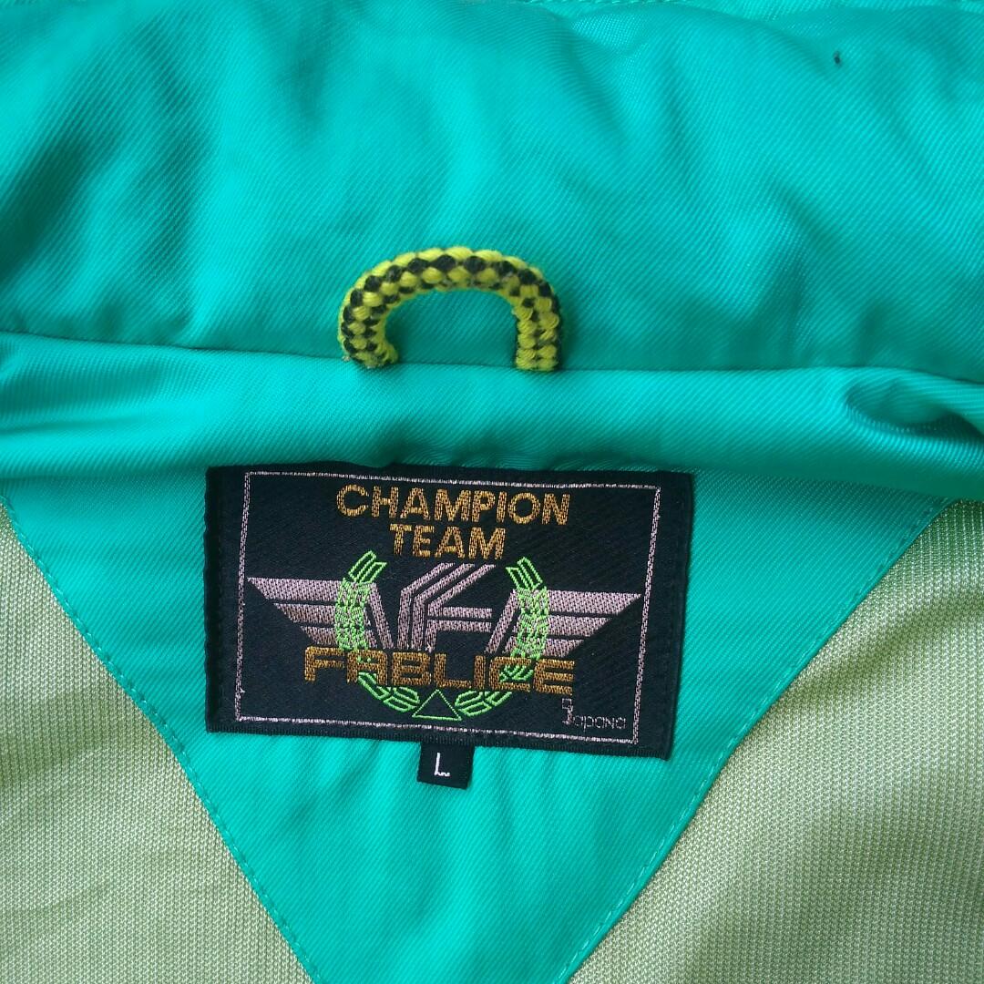 Jaket Vintage Fablice Champion Team, Fesyen Pria, Pakaian , Baju Luaran ...