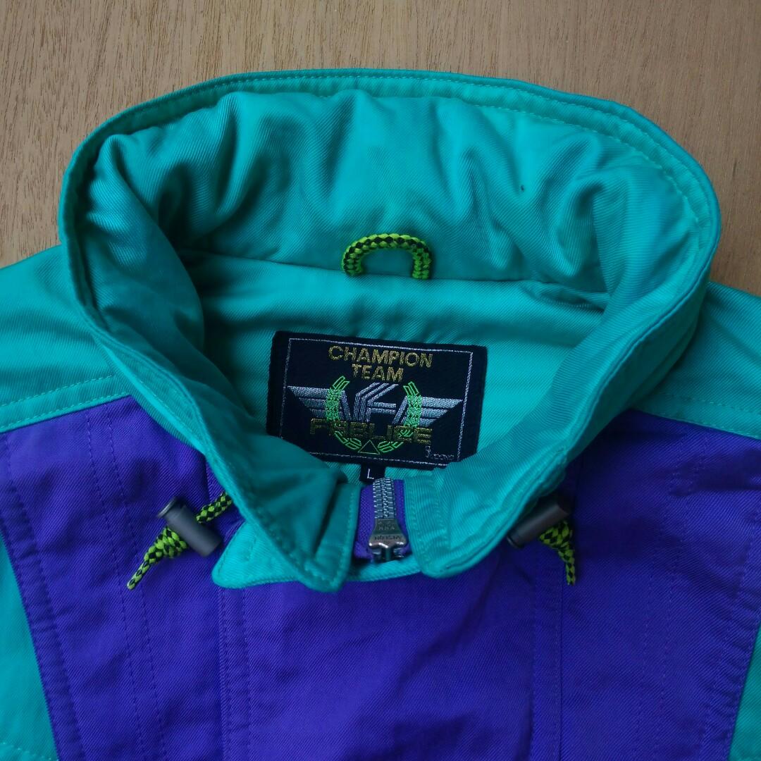 Jaket Vintage Fablice Champion Team, Fesyen Pria, Pakaian , Baju Luaran ...