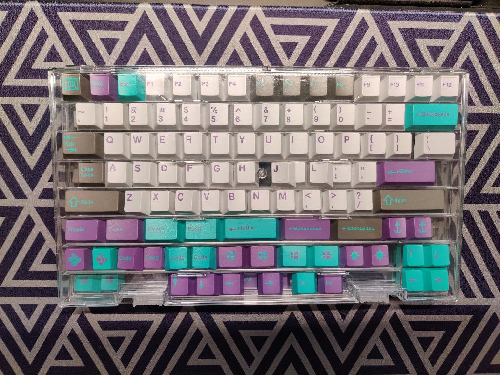 JTK Hyperfuse Keycaps (mechanical keyboard GMK ABS PBT EPBT Doubleshot ...