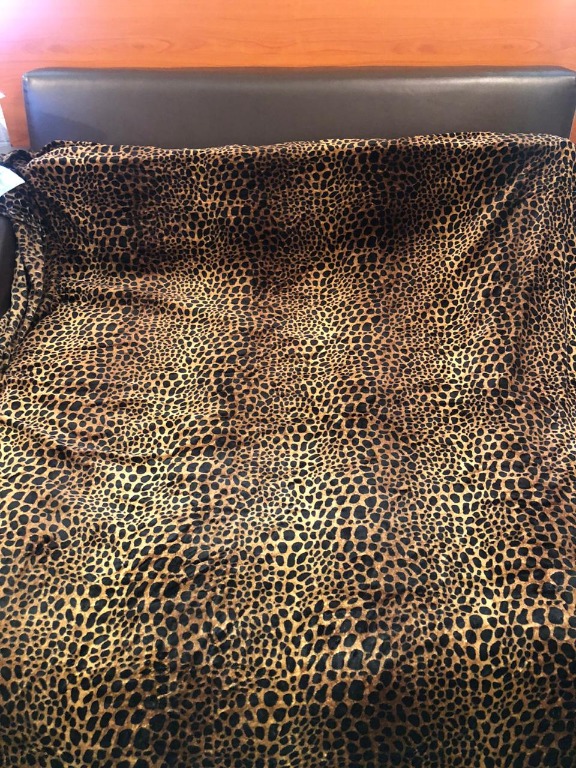 Jual Selimut Corak Macan, Perabotan Rumah di Carousell