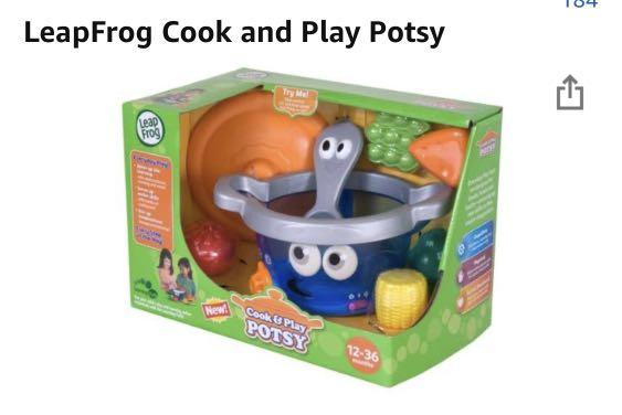 Leapfrog cook and play pot, Hobbies & Toys, Toys & Games on Carousell