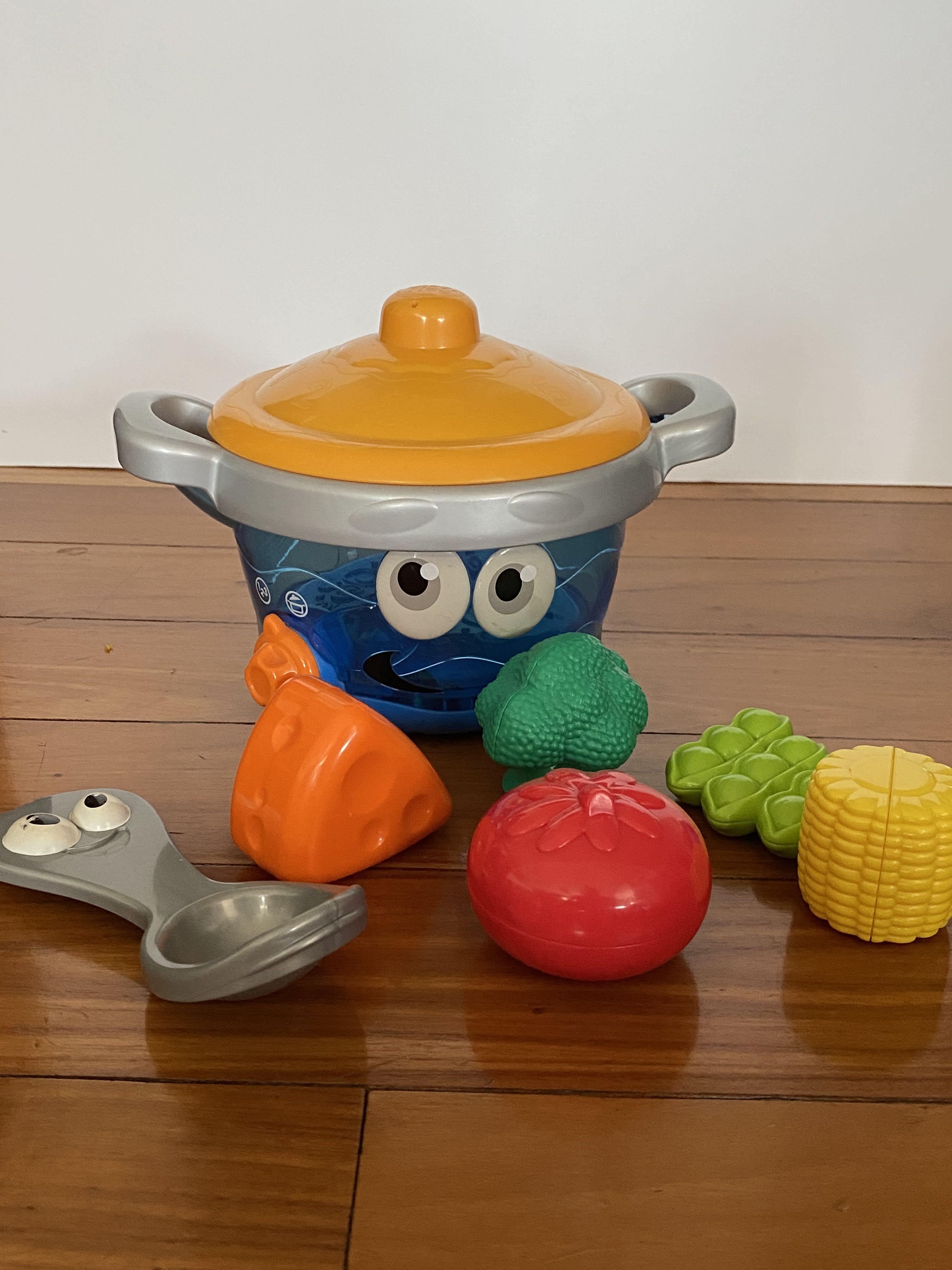 Leapfrog cook and play pot, Hobbies & Toys, Toys & Games on Carousell