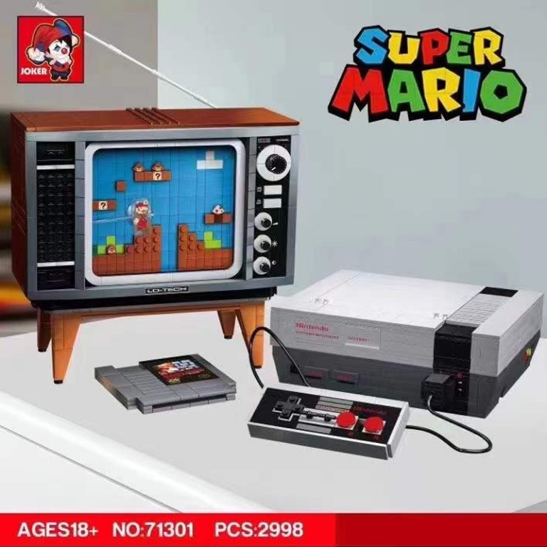 Lepin Lego Joker 71301 Super Mario Nintendo Nes Family Computer Video ...