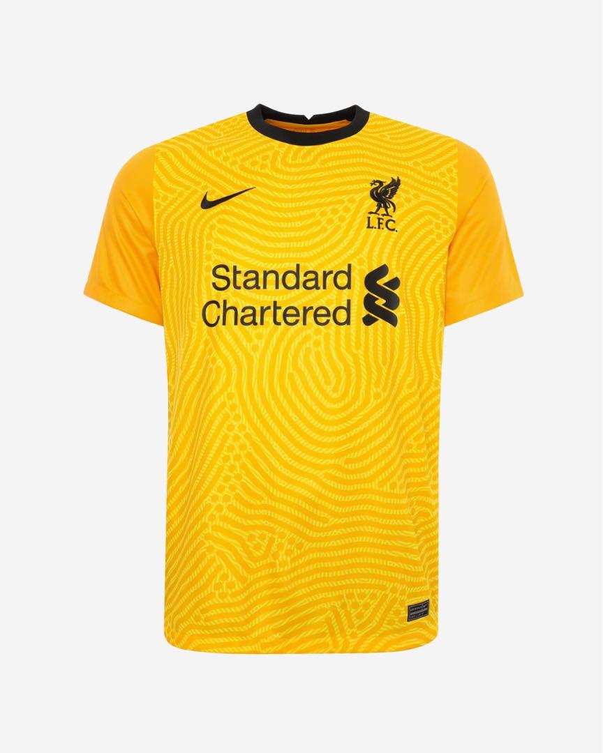 Sold Out Worldwide - Liverpool Away GK kit Nike Yellow - LFC Goalkeeper ...