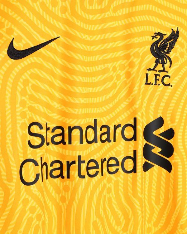 Sold Out Worldwide - Liverpool Away GK kit Nike Yellow - LFC Goalkeeper ...