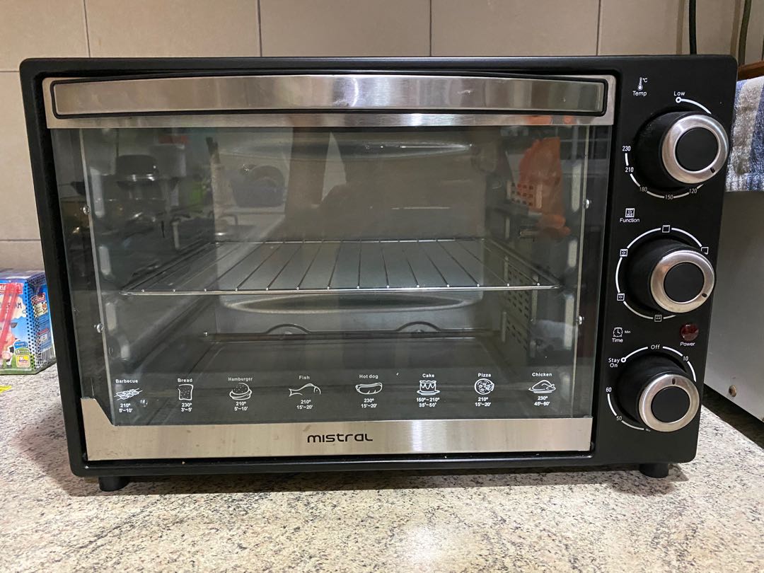 Mistral Electric Oven 30L, TV & Home Appliances, Kitchen Appliances ...