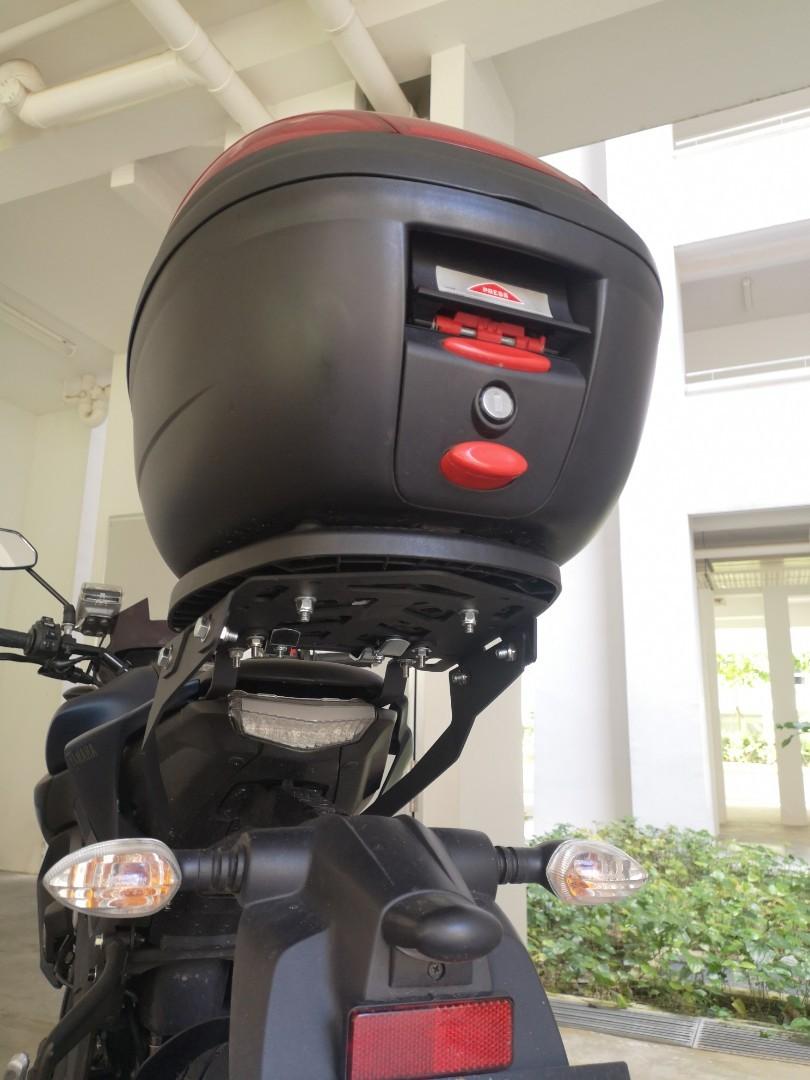 MT15 Rack top box rack MT-15 Yamaha, Motorcycles, Motorcycle ...