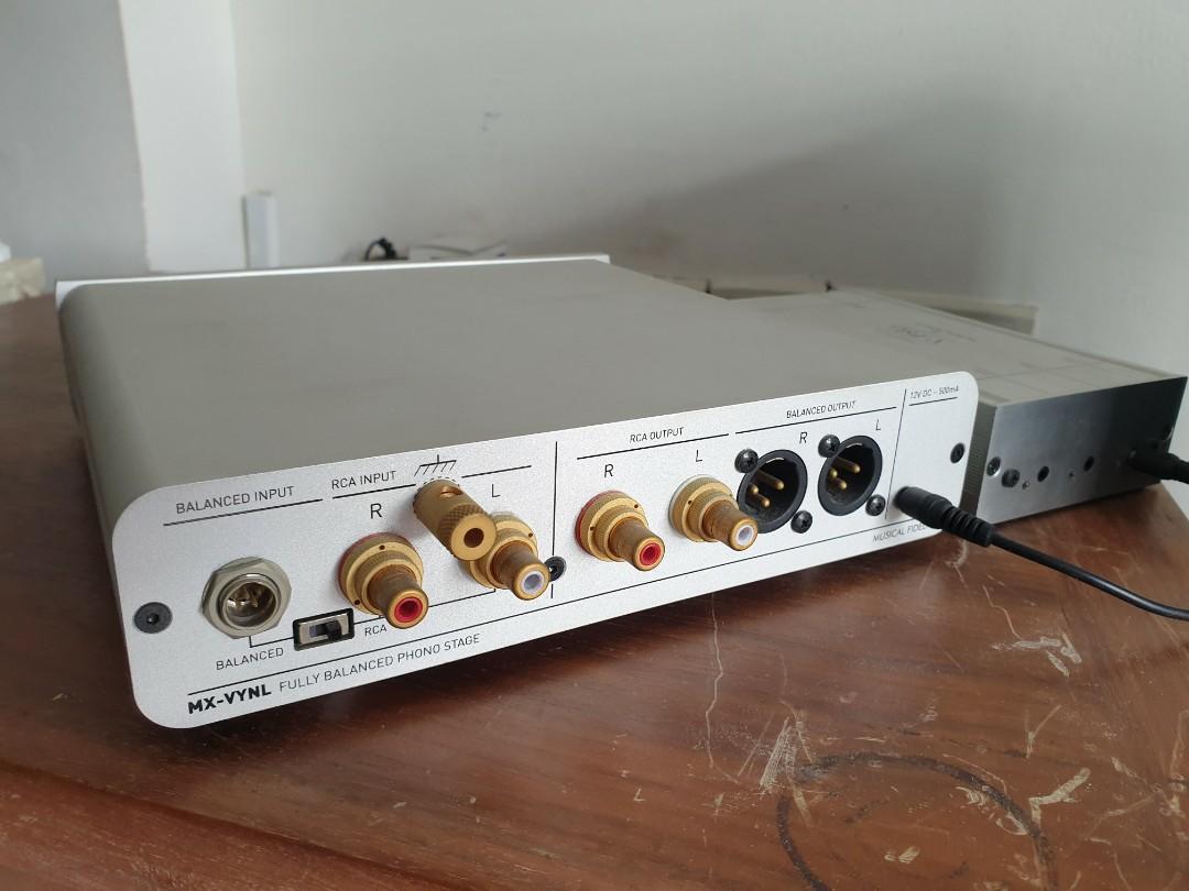 Musical Fidelity MX-VYNL fully balanced mm/mc phono preamp., Audio ...