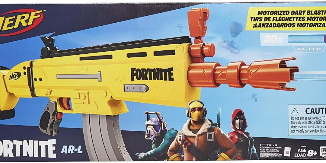 NERF Fortnite AR-L Elite Dart Blaster, Hobbies & Toys, Toys & Games on ...