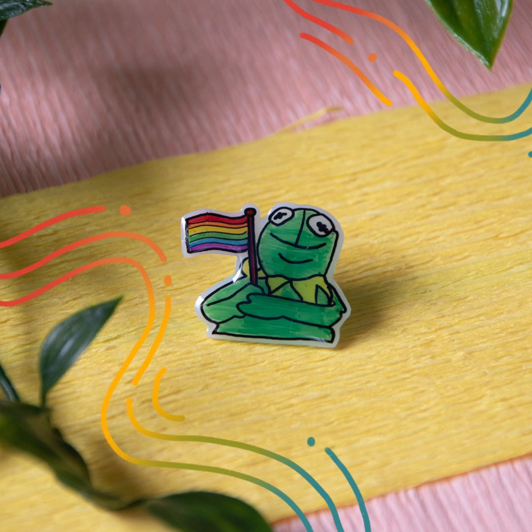 Pride Flag ft kermit the frog - Meme Collection, Hobbies & Toys ...