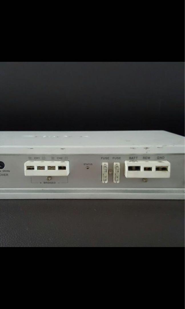 Rodek RA-graphic x2 bridgeable 2 channel in car amplifier 1000 watts ...