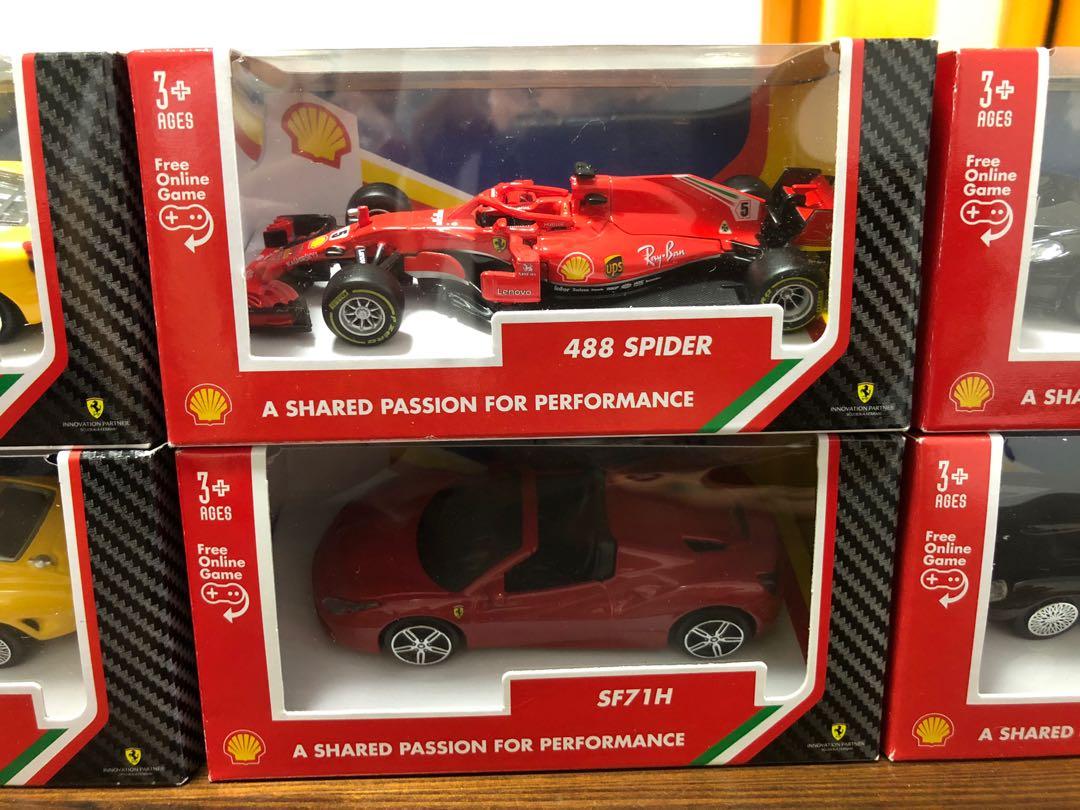 Shell V-Power Car Collection 1/43 Ferrari, Hobbies & Toys, Toys & Games ...