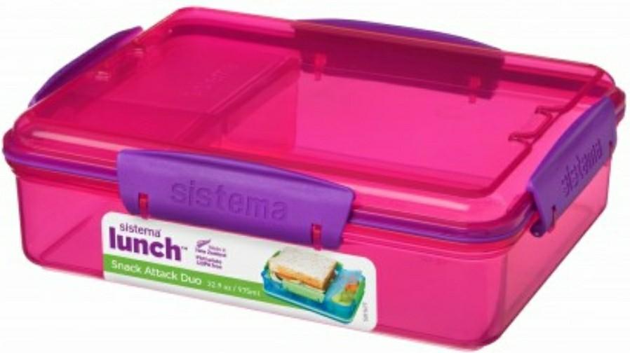 Sistema lunch box (Snack attack duo) Ready stock!, Furniture & Home ...