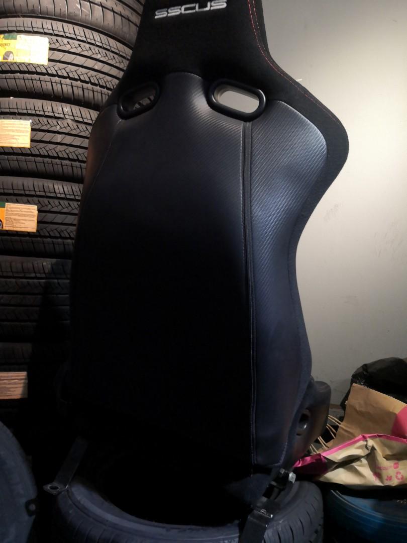 Sscus semi bucket seats, Car Accessories, Accessories on Carousell
