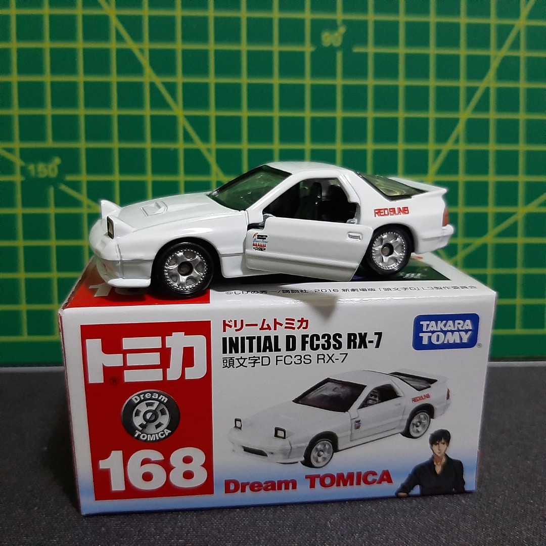 Initial D 1/64 RedSuns Mazda RX-7 FC3S, Hobbies & Toys, Toys & Games on ...