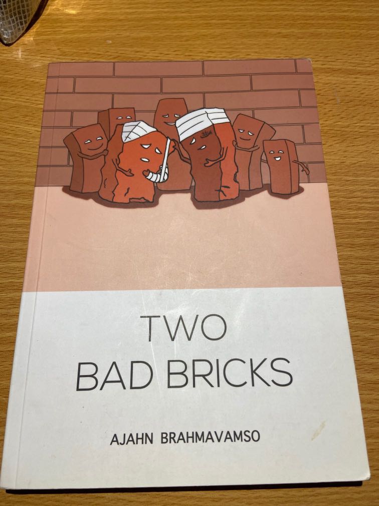 Two bad bricks (Ajahn Brahmavamso), Hobbies & Toys, Stationery & Craft ...