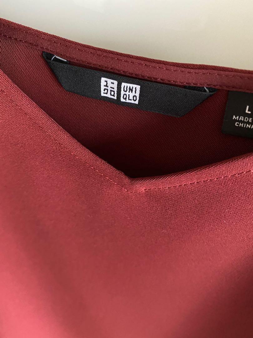 UNIQLO Spaghetti Top, Women's Fashion, Tops, Sleeveless on Carousell