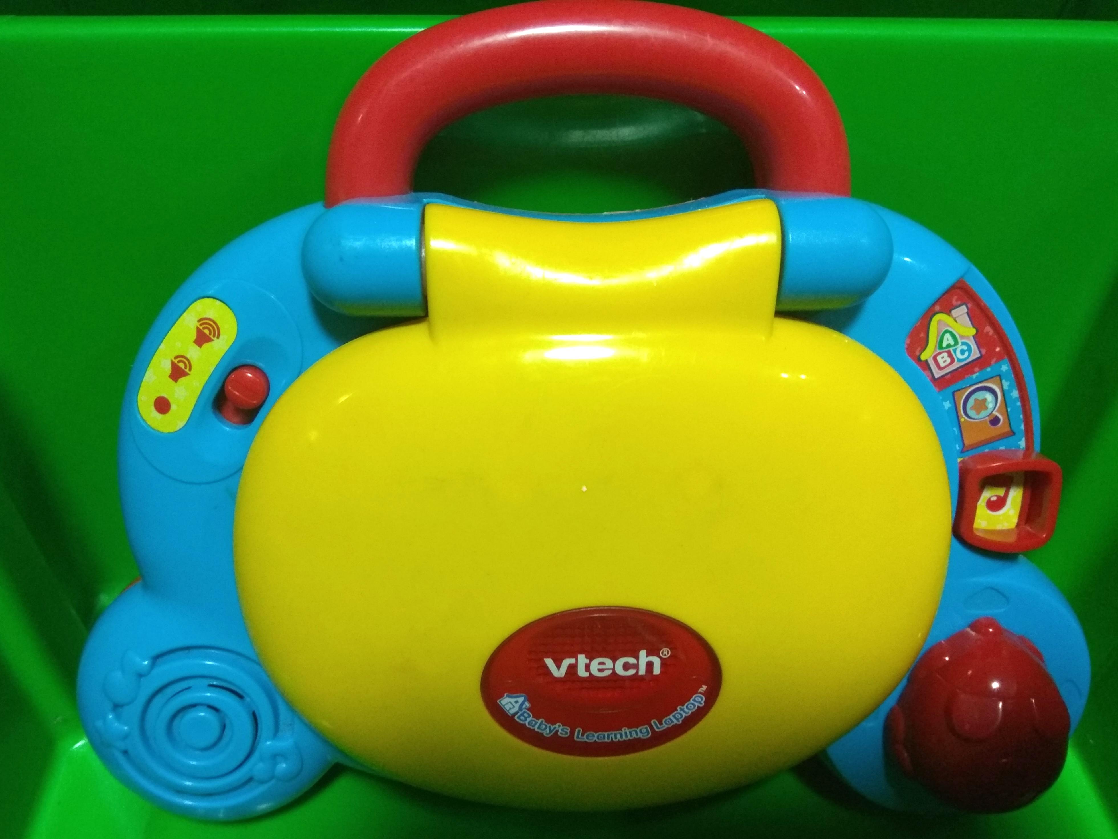 VTECH Baby's Learning Laptop, Babies & Kids, Infant Playtime on Carousell
