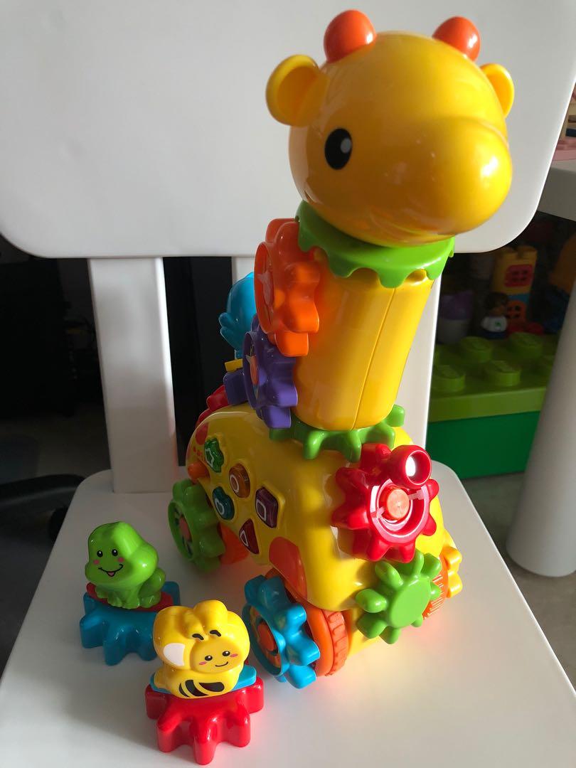 Vtech Gearzooz learning Giraffe toys/ gear/ wheel, Hobbies & Toys, Toys ...