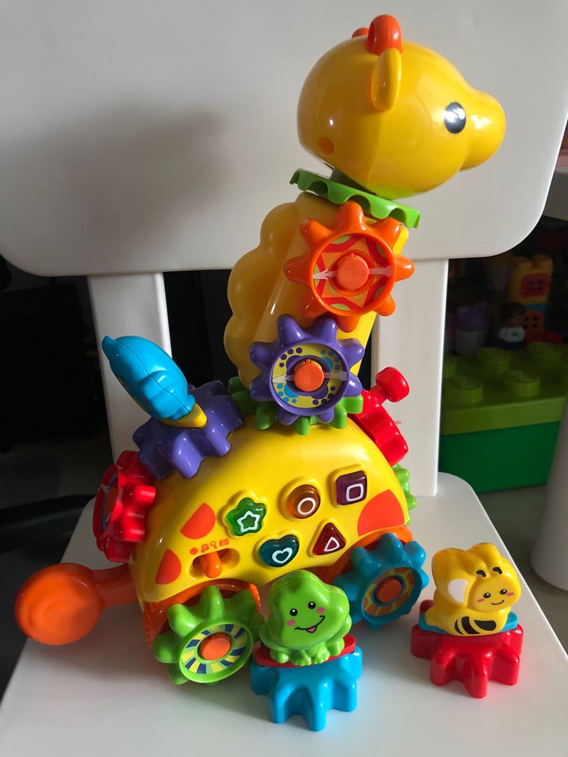 Vtech Gearzooz learning Giraffe toys/ gear/ wheel, Hobbies & Toys, Toys ...