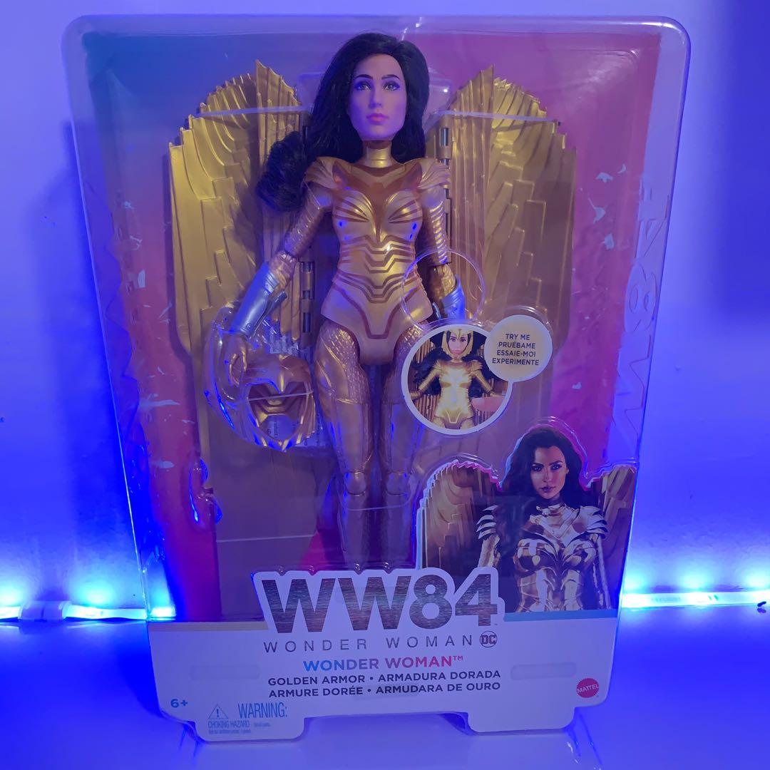 Barbie WONDER WOMAN WW84 GOLDEN ARMOR, Hobbies & Toys, Collectibles ...