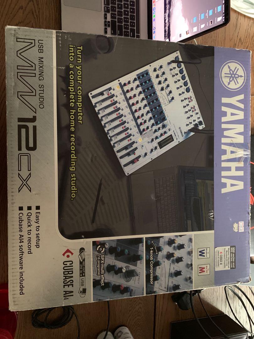 Yamaha MW12CX USB mixing studio, Hobbies & Toys, Music & Media, Music Accessories on Carousell