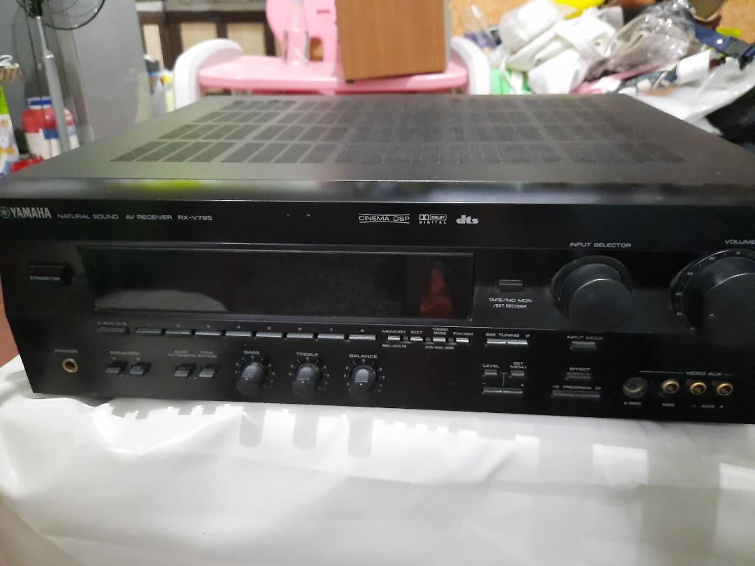 Yamaha RXV 795 5.1 ch Receiver/Amplifier Dolby Dts decoder Onkyo ...