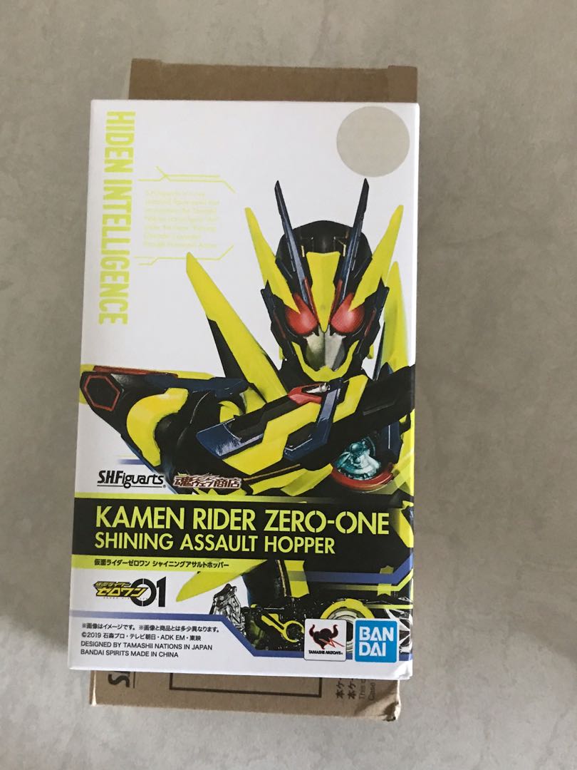 日版 全新 shf kamen rider zero one shinning assault hopper, 興趣及遊戲, 玩具 & 遊戲類 ...