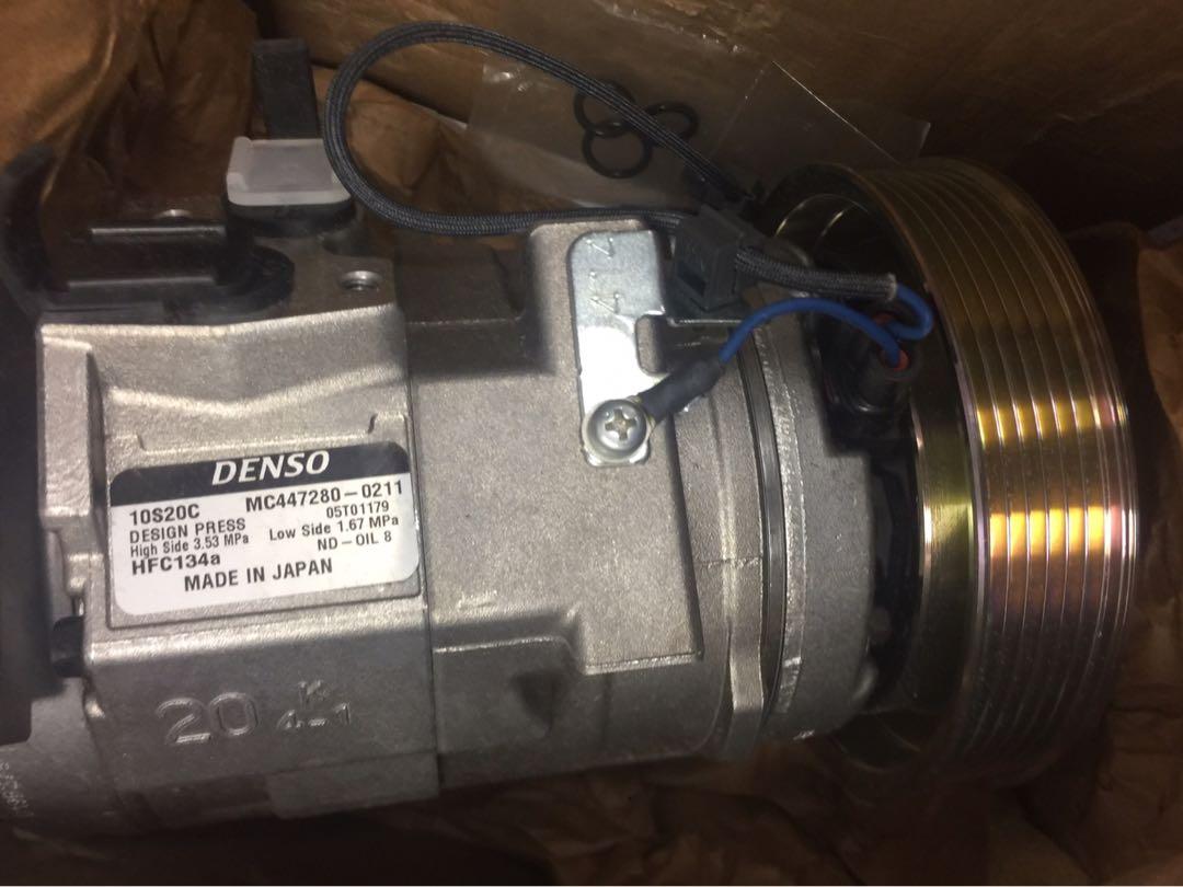 全新日本 Denso 冷氣泵 a/c compressor 10S20C , 汽車配件, 改裝、內外零件 - Carousell