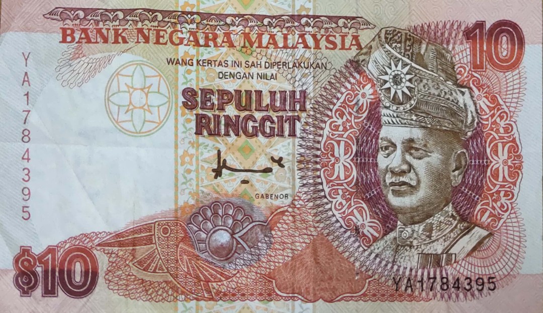 Authentic Banknotes (Ten Ringgit Malaysia), Antiques, Currency on Carousell