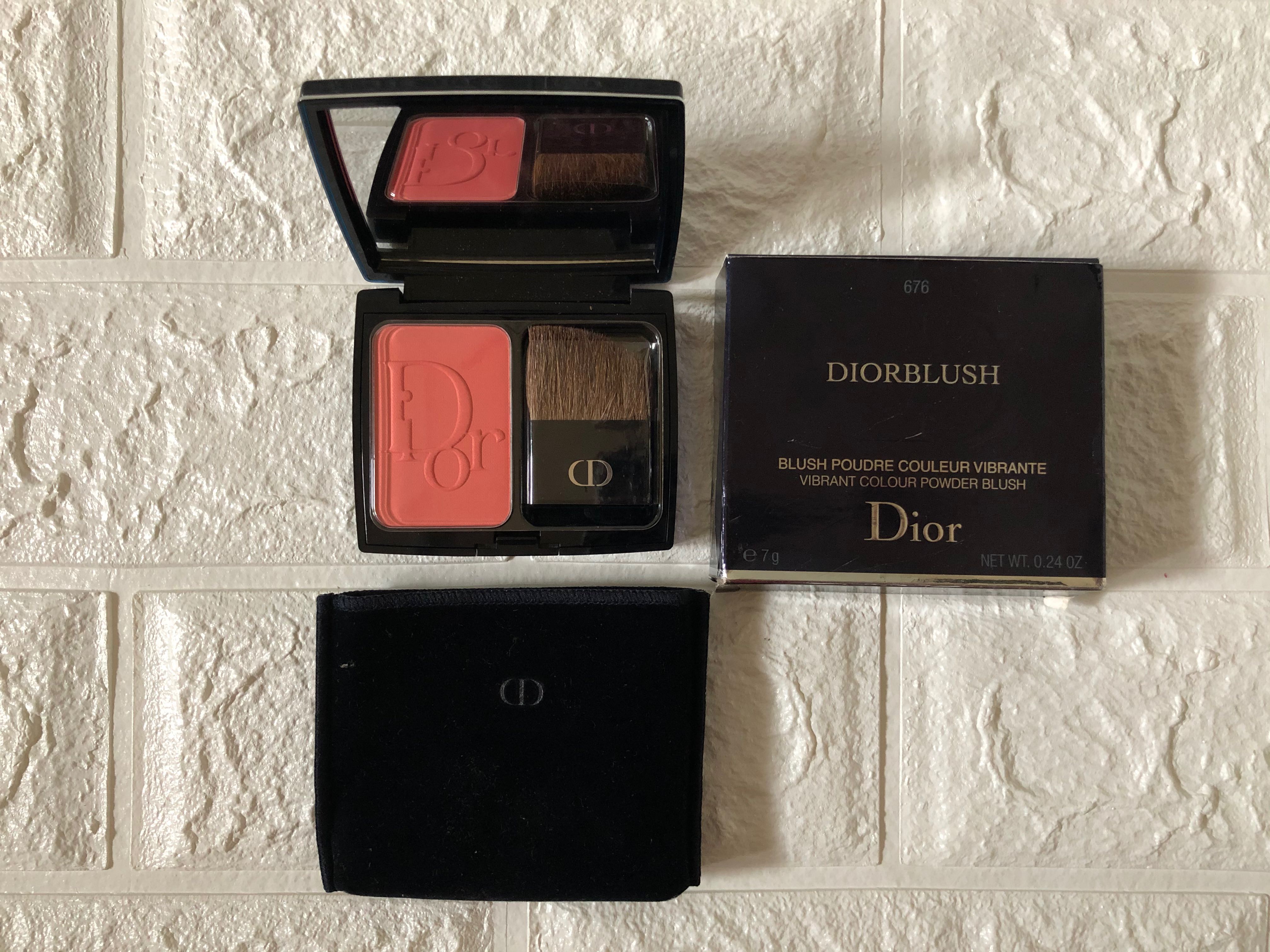 Authentic Dior DiorBlush in Coral Cruise #676, Beauty & Personal Care, Face, Makeup on Carousell