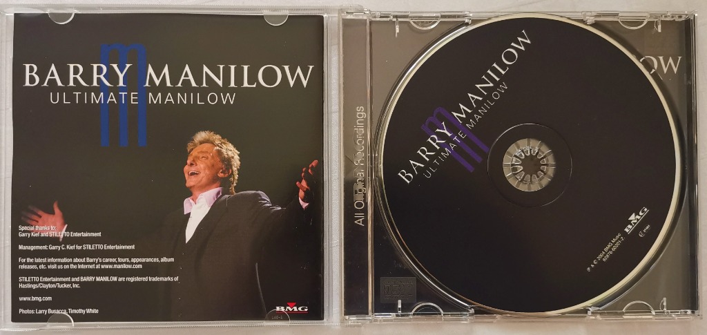 Barry Manilow - Ultimate Manilow [Original CD], Hobbies & Toys, Music ...
