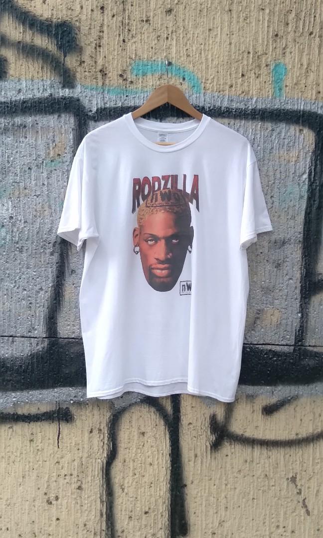 BOOTLEG DENNIS RODMAN RODZILLA TEE, Men's Fashion, Tops & Sets, Formal ...