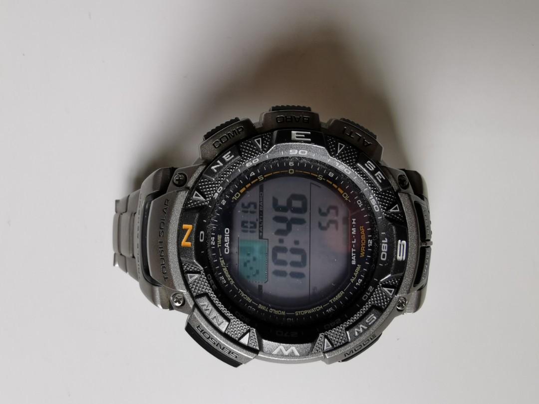 Casio Protrek Titanium Watch , Model : PRG-240T-7DR, Mobile Phones ...