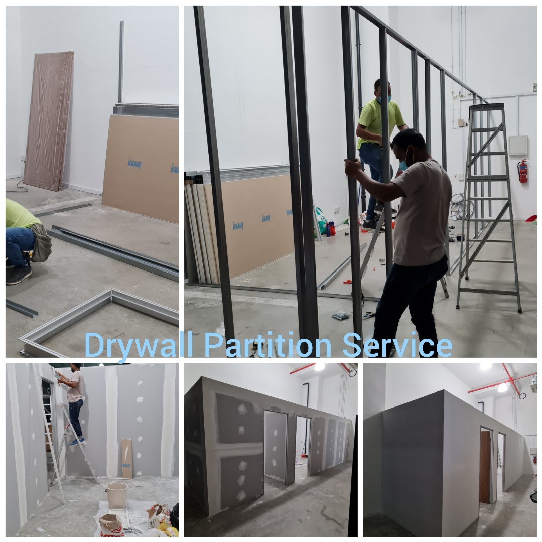 Drywall Partition, Home Services, Renovations on Carousell