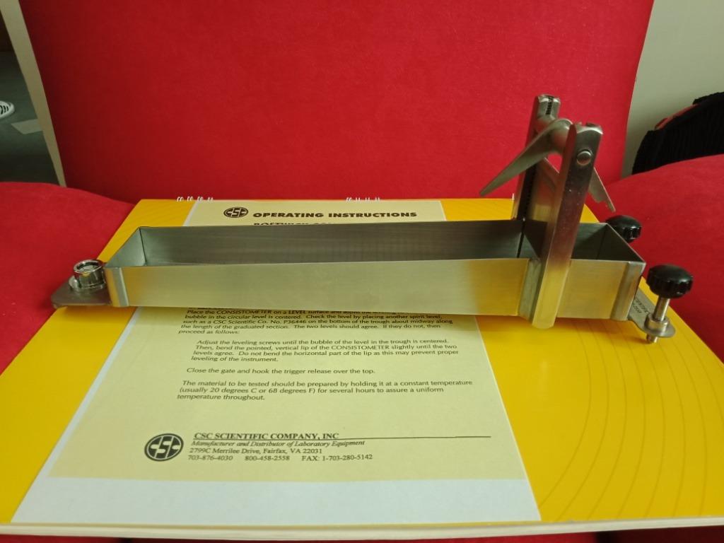 Consistometer, Bostwick Consistometer, Viscometer, Viscosity, CSC ...