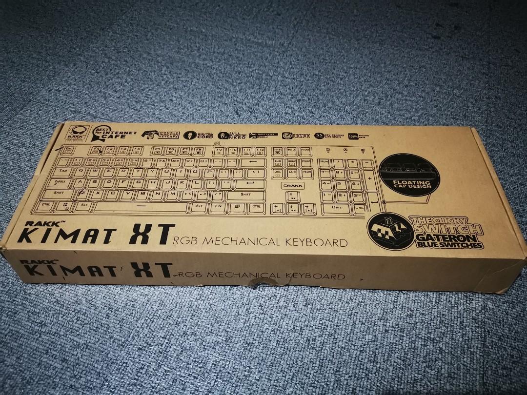 [Defective] RAKK Kimat XT RGB Gaming Mechanical Keyboard, Computers ...