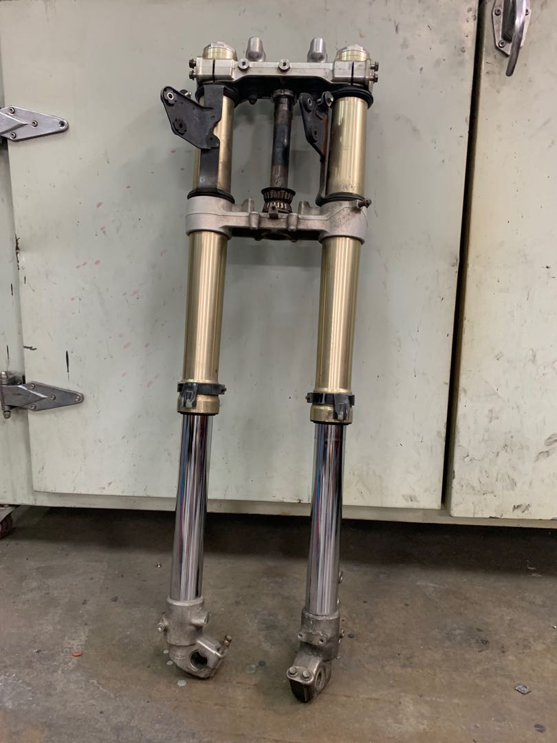 DRZ 400 front fork, Motorcycles, Motorcycle Accessories on Carousell