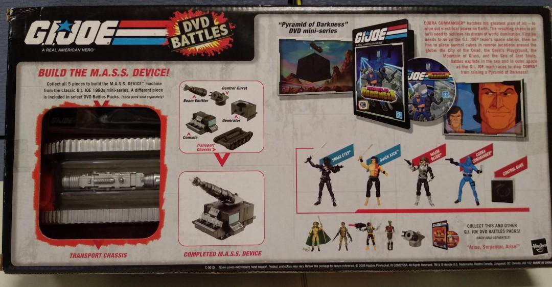GI JOE MASS DEVICE SET 3 AND 4, Hobbies & Toys, Toys & Games on Carousell