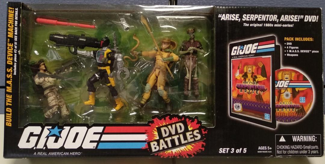 GI JOE MASS DEVICE SET 3 AND 4, Hobbies & Toys, Toys & Games on Carousell