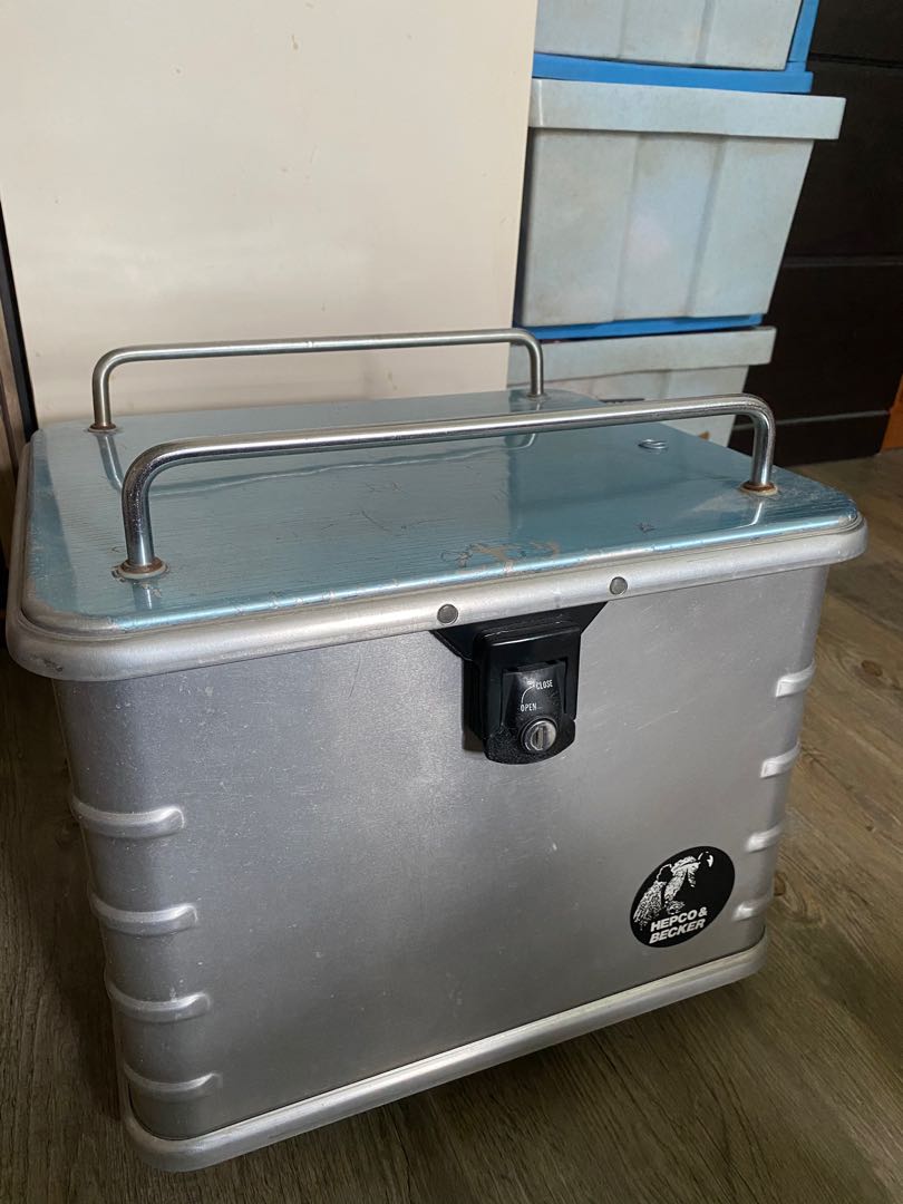 Hepco becker alu box, Motorcycles, Motorcycle Accessories on Carousell