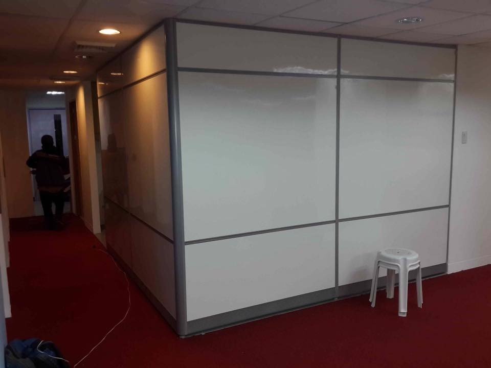 high wall panel workstation office partition and furniture ready made ...