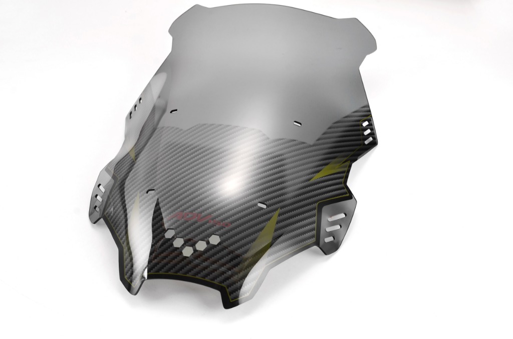 Honda ADV 150 Tall Windshield, Motorcycles, Motorcycle Accessories on ...