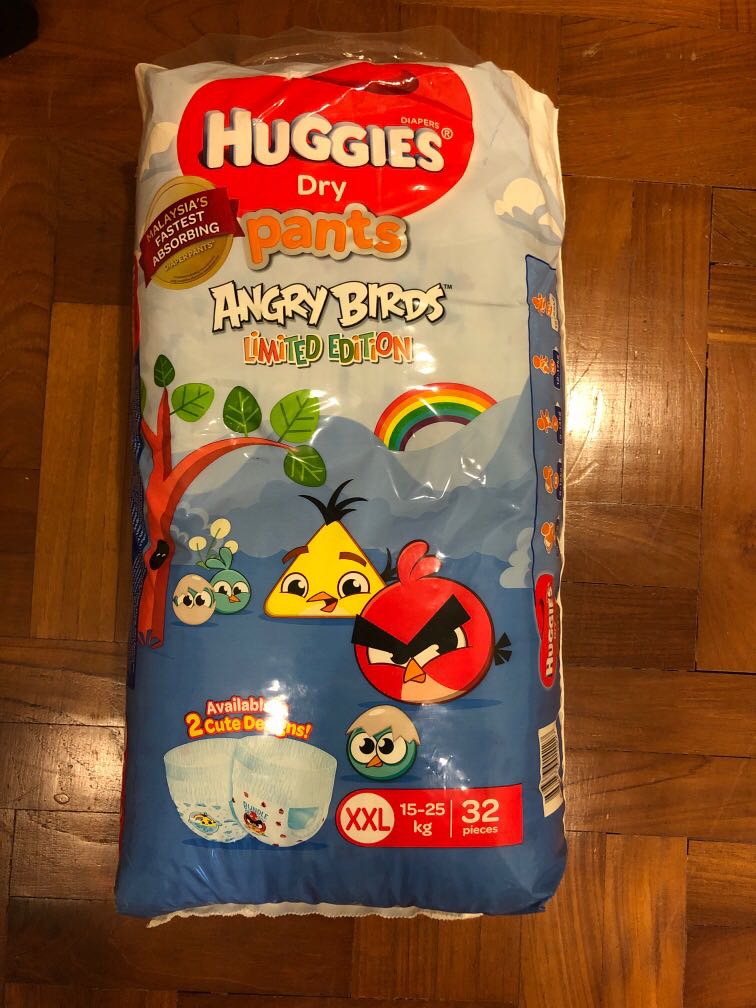 Huggies pull up pants XXL, Babies & Kids, Bathing & Changing, Diapers ...