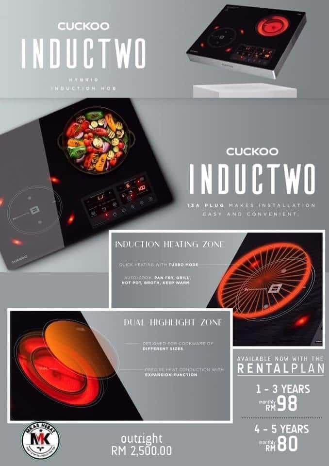 INDUCTWO, TV & Home Appliances, Kitchen Appliances, Hobs & Hoods on ...